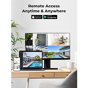 REOLINK Security IP Camera Outdoor, 5MP Home Surveillance Outdoor Indoor PoE Camera, Human/Vehicle Detection, 100Ft IR Night Vision, Work with Smart Home, Up to 256GB Micro SD Card, RLC-510A