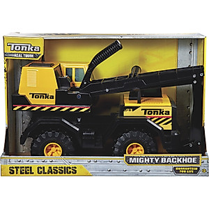 Tonka 93931 Classic Steel Backhoe Vehicle