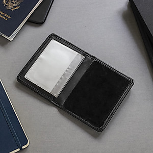 ASR Federal Bifold Leather Credit Card ID Badge Holder Wallet Police Gear, Oval