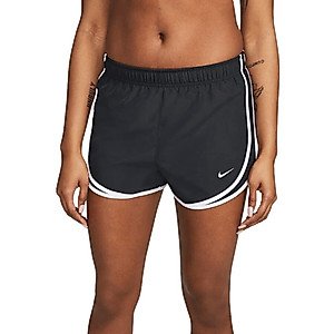 Nike Women's Dry Tempo Short, Black/White/Wolf Grey, X-Small