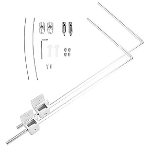 ULTECHNOVO Fish Tank Accessory Aquarium Light Rack- Universal Aquarium Light Bracket Adjustable Heigth- Aquarium Light Hanging Kit, Pulley Shaped Random Led Aquarium Light