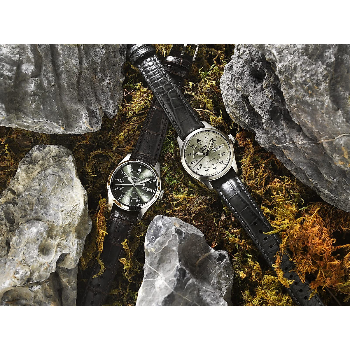 SEIKO 5 Sports GMT Automatic Champagne Dial Men's Watch SRPJ87K1