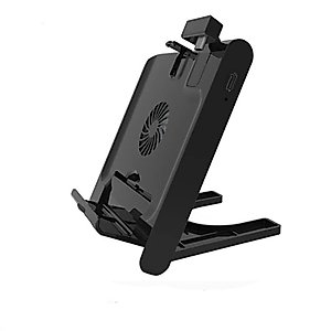 for Steam Deck Fan Cooler, Game Console Cooling Fan with Bracket, 2 in 1 Charging and Cooling, Host Radiator Dock