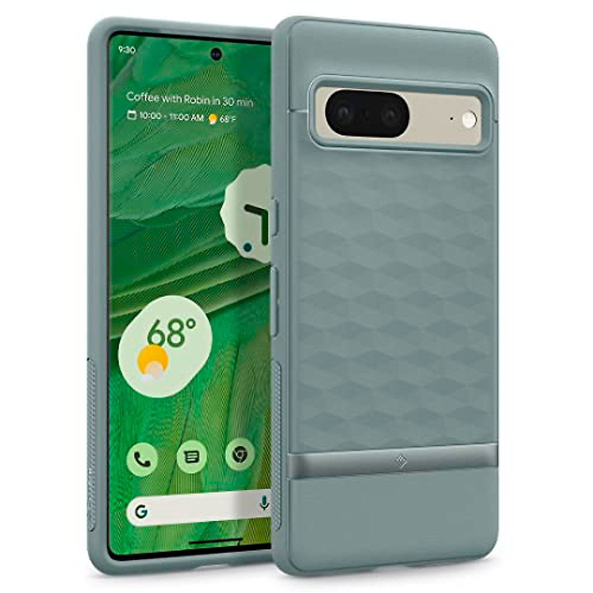 Caseology Parallax [Military Grade Drop Tested] Designed for Google Pixel 7 Case (2022) - Sage Green