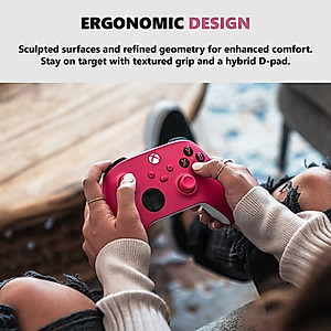 Xbox Core Wireless Controller – Deep Pink (Renewed Premium)