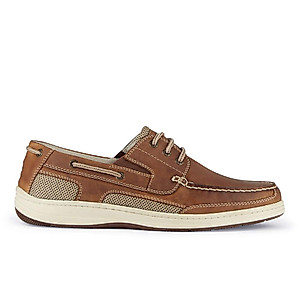 Dockers Men's Beacon Boat Shoe, Dark Tan, 9.5 W US