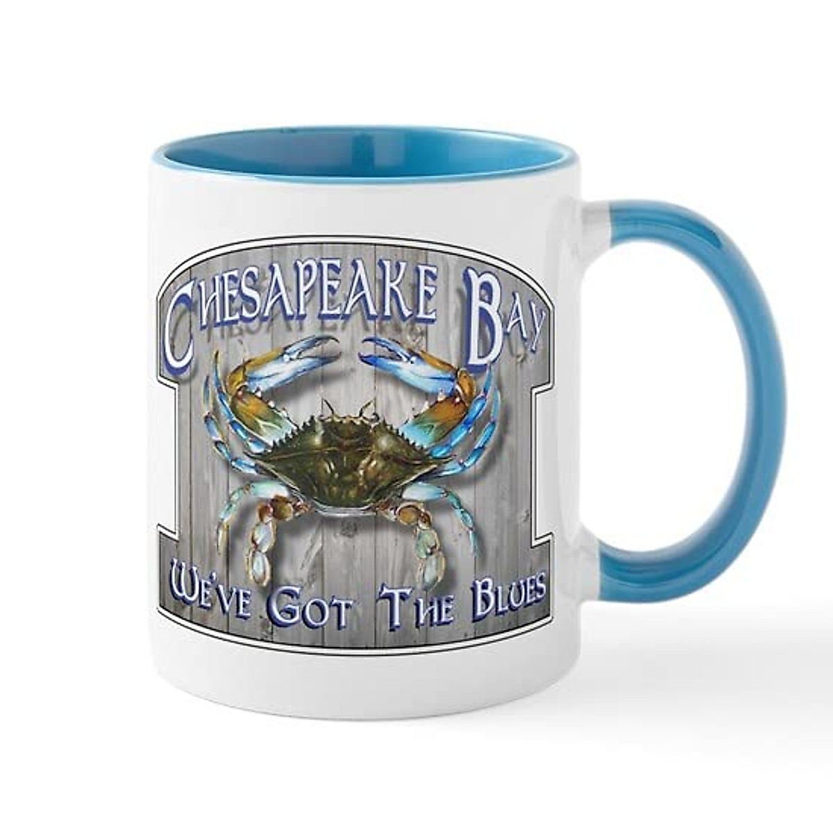 CafePress Chesapeake Bay Blues Mug Ceramic Coffee Mug, Tea Cup 11 oz