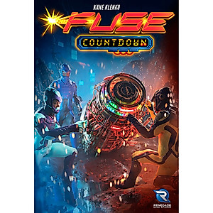 Fuse: Countdown - A Standalone Game Or Expansion for The Original Game, Renegade Game Studios, Cooperative Intense Gameplay, Family Strategy, Ages 14+, 1-5 Players, 10 Min Play Time