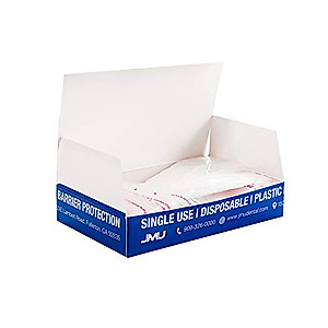 JMU Dental Curing Light Guide Sleeves, Disposable Implant Protective Cover Fits 11 mm Tip, 4.3 x 1 inch, 200 Pieces
