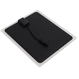 Waterproof Solar Panels with Clips for RV Battery Charging - 12V 10W Solar Panel Ideal for Car Charging