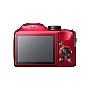 Fujifilm FinePix S6800 16MP Digital Camera with 3-Inch LCD (Red)