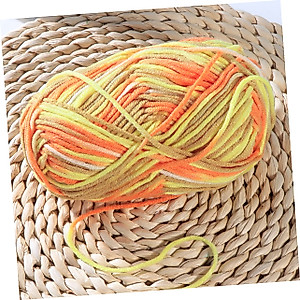 Homoyoyo Yarn for Knitting Thick Knitting Yarn Chunky Yarn Knitting Yarn Soft Black Yarn Super Saver Yarn Green Black Purple red Blue Yellow Yarn Cotton Yarn White Yarn Baby Scarf