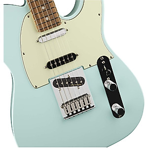 Fender Deluxe Nashville Telecaster Electric Guitar - Pau Ferro Fingerboard - Daphne Blue