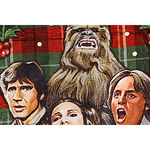 NORTHWEST Star Wars Holiday Chorus Carolers Plush Throw Blanket 46" x 60" (117cm x 152cm)