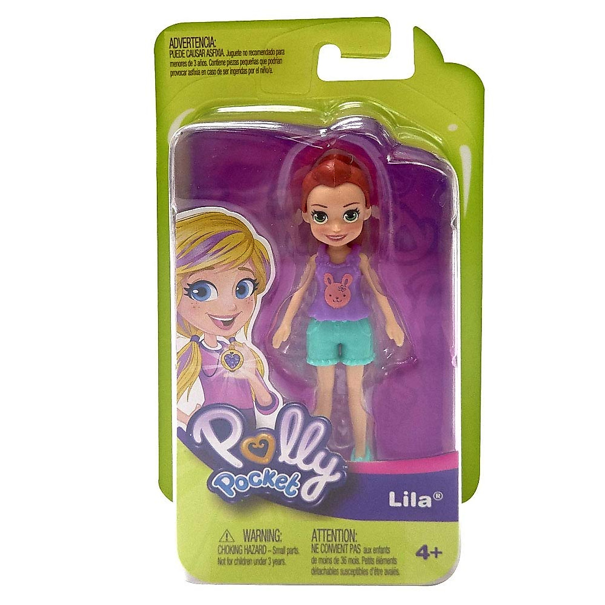 Polly Pocket Doll With Trendy Outfit 2018 Edition Measures Approx. 3.5" Tall (1 Doll)