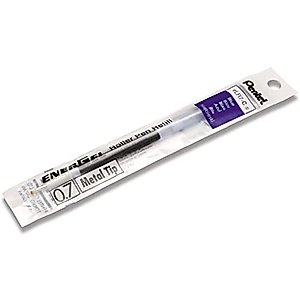 Pentel Refill Ink for EnerGel Liquid Gel Pen / 0.7mm Blue Ink / Value Set of 10 Refills