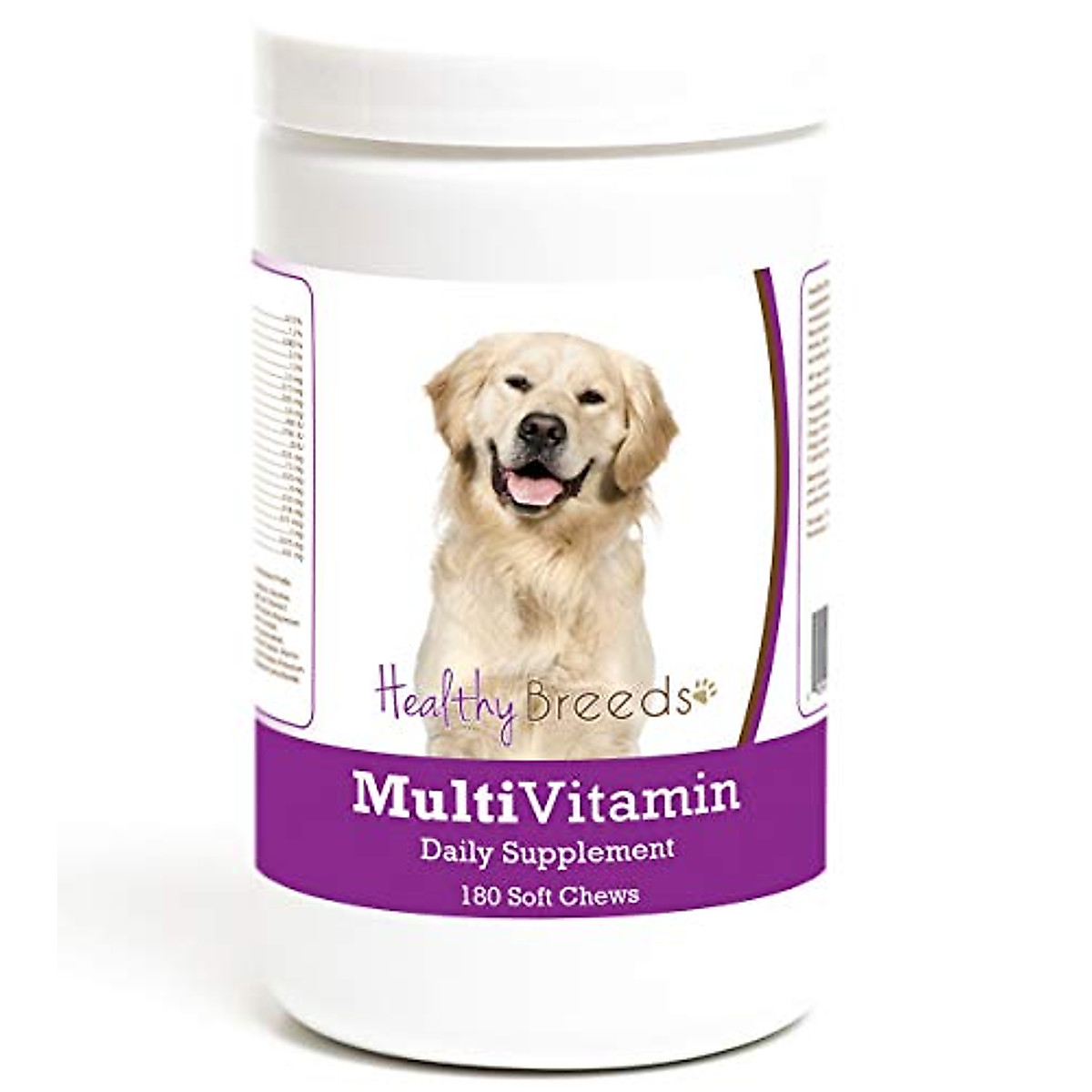 Healthy Breeds Golden Retriever Multivitamin Soft Chew for Dogs 180 Count