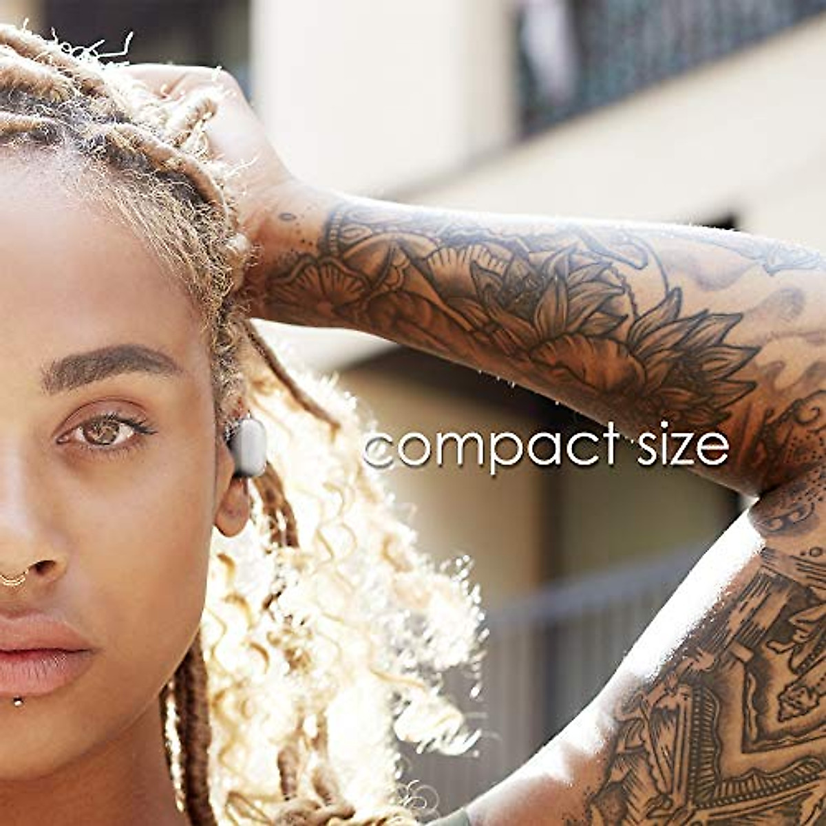 BoomPods Boombuds Go True Wireless - Best Sports Earbuds, Bluetooth, Portable Magnetic Charging Case, Water/Sweat Resistant IPX4, Instant Connect TWS