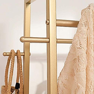 XI FA Clothing Display Rack Stand - Vintage Coat Stand- Clothes Hat Rack Shelf Shoe Clothes Hangers can Keep Your Clothes and Articles Tidy and Easy to take Frame for Bedroom Living Room Hallway