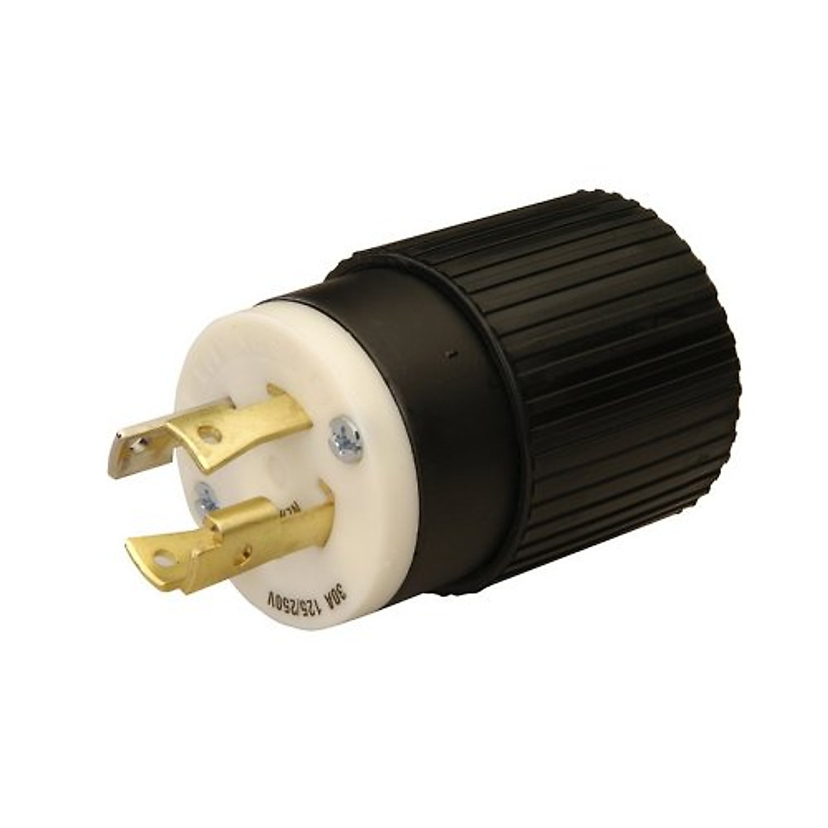 Reliance Controls L1430P 30-Amp 125/250 Vac Male Plug for Generator Cords, Black