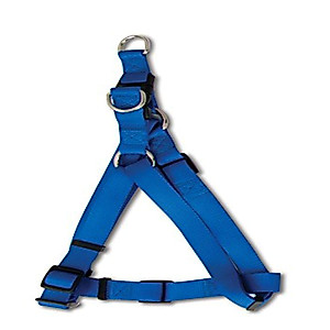 Petmate Nylon Step-in Harness, Blue, 3/8" x 9-15"