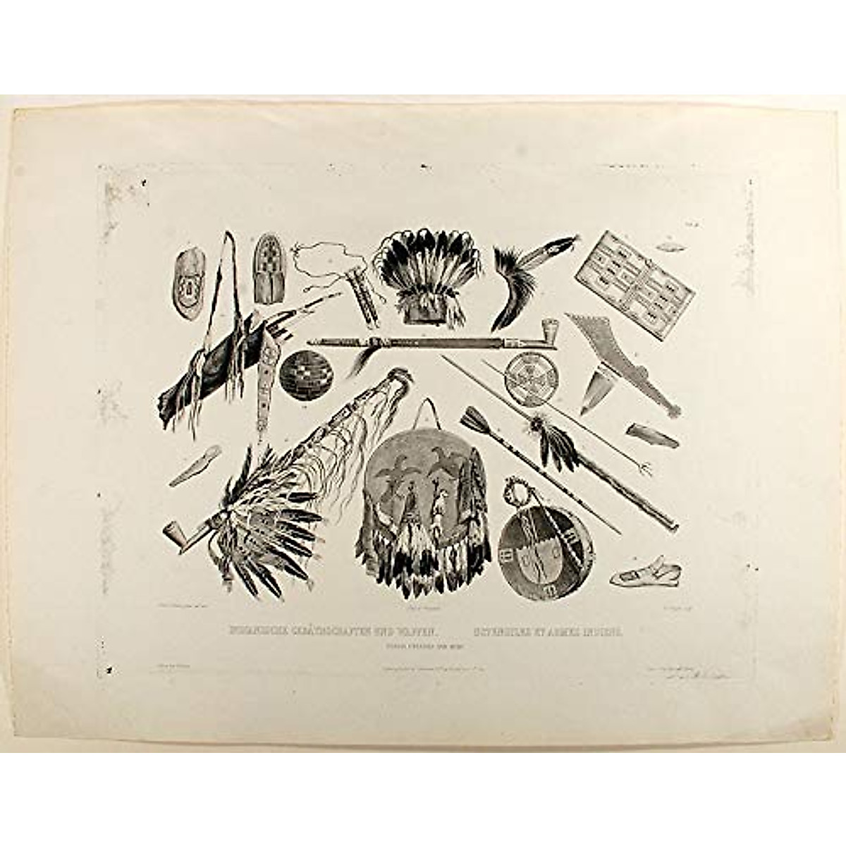 Indian Utensils and Arms.