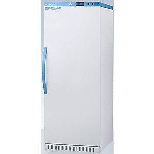 Summit Appliance ARS12PV Pharma-Vac Performance Series 12 Cu.Ft. Uprigth All-refrigerator for Vaccine Storage with Automatic Defrost, Factory-installed Lock, Digital Thermostat, White Cabinet