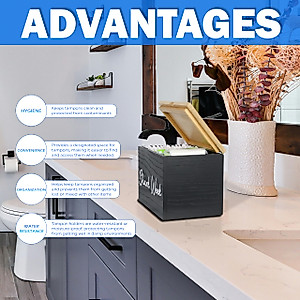 Shark Week Tampon and Pad Storage Box - Feminine Product Organizer for Bathroom, Tampon and Pad Holder, Shark Week Bathroom Organizer, Girl Stuff Box, Tampon and Pad Organizer for Bathroom