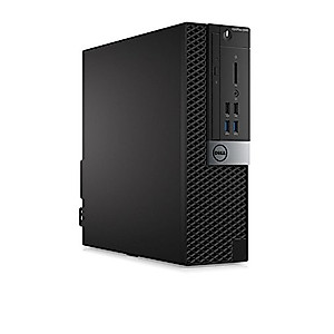 Dell WT0TF OptiPlex 5040 SFF Small Desktop (Intel Core i5-6500, 8GB 1600MHz DDR3L RAM, 256GB SSD, Windows 10 Pro, Black)