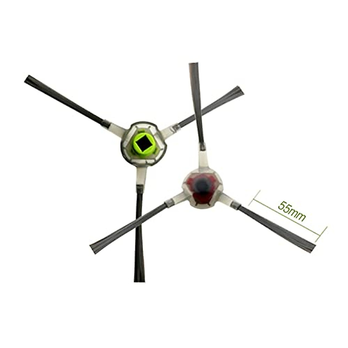 ORCOW Robotic Vacuum Cleaner Main Side Brush Hepa Filter Mop Cloth Rag Replacement Accessories Compatible with Ecovacs Debot DE55 DE53 DE35