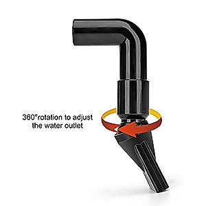 MiOYOOW 3PCS Aquarium Pump Duckbill Nozzle, 360° Adjustable Water Return Outlet Nozzle for Aquariums Fish Tanks