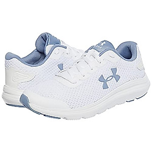 Under Armour Women's Surge 2 Running Shoe, White (106)/White, 8