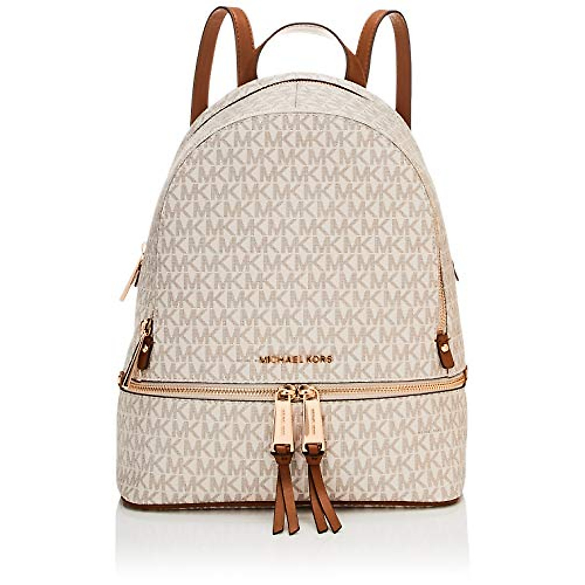 MICHAEL KORS(マイケルコース) Women Rhea MD Backpack 30S7GEZB1B 150 Rear Zip, Vanilla, One Size