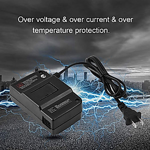 Power Suppply AC Adapter, 100-240V Input High Efficiency Power Adapter Compatible with N64 (US Plug)