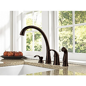 Delta Faucet Pilar Kitchen Soap Dispenser for Kitchen Sinks, Venetian Bronze RP50781RB
