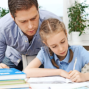 6 Pcs Cartoon Dog Gel Pens Stationery Set, Cool Writting Pens for Kids Students Gifts Girls Boys Birthday Gift