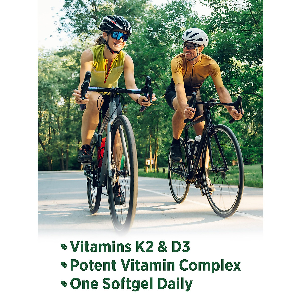 Vitamin K2 MK7 Complex | 100 mcg | 50 Softgels | with Vitamin D3 | Non-GMO & Gluten Free Supplement | by Nature's Truth