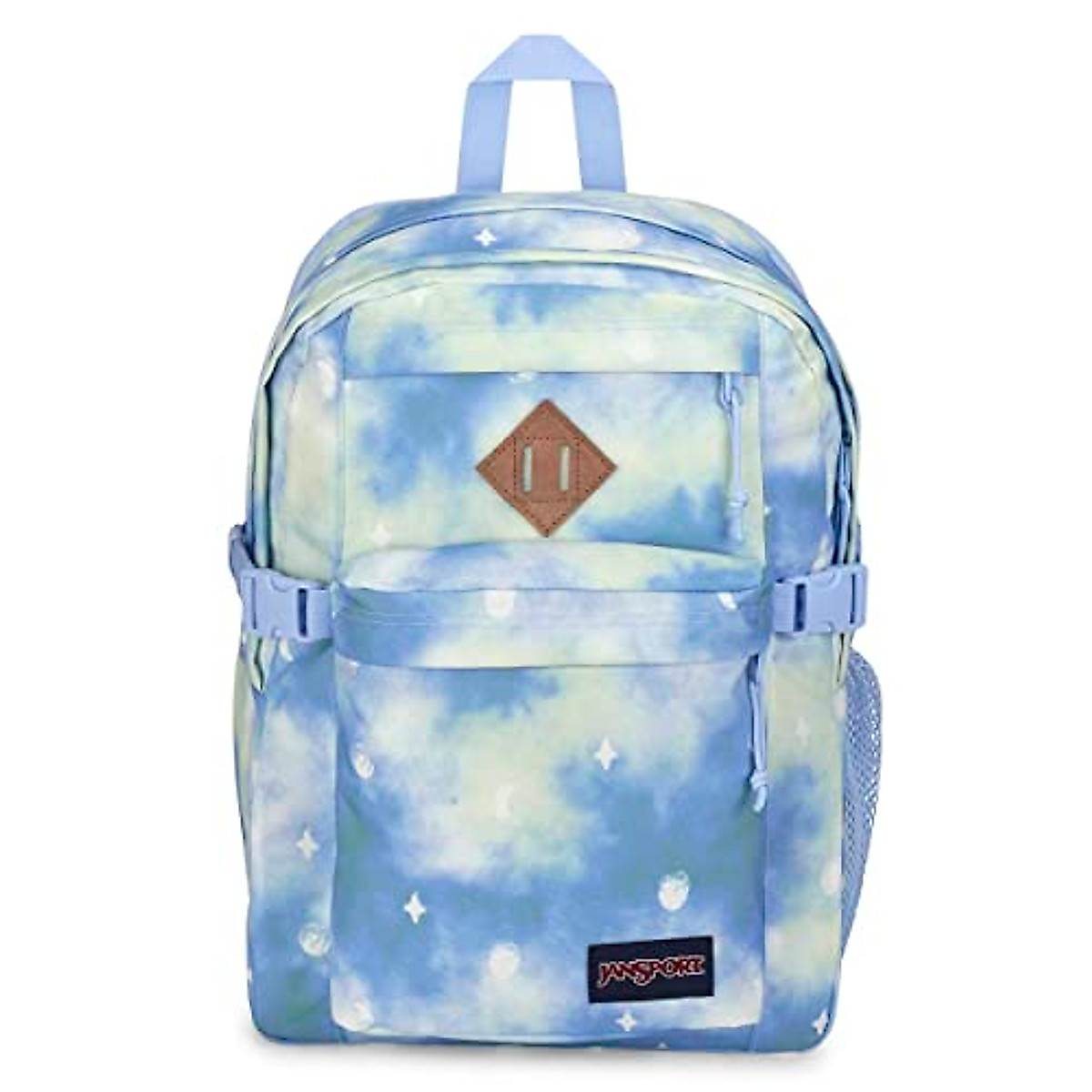 JanSport Main Campus Backpack - Travel, or Work Bookbag w 15-Inch Laptop Sleeve and Dual Water Bottle Pockets, Moonscape