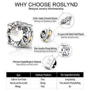 Wedding Earrings for Brides, Cubic Zirconia Leaves Teardrop Bride & Bridesmaid Bridal Earrings for Wedding, 14K White Gold Plated Dangle Earrings for Women, Prom, Pageant, Weddings Mother of The Bride