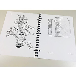 Case 1830 Uni Loader Parts Manual Catalog Skid Steer Assembly Exploded Views