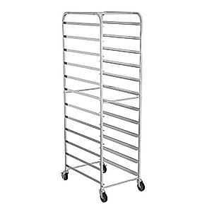 Krollen Industrial 12 Pan End Load Bun / Sheet Pan Rack - Unassembled