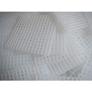 Grow A Bonsai Tree 50 Count 2x2 Inch Rigid Bonsai and Flower Pot Drainage Mesh Screens