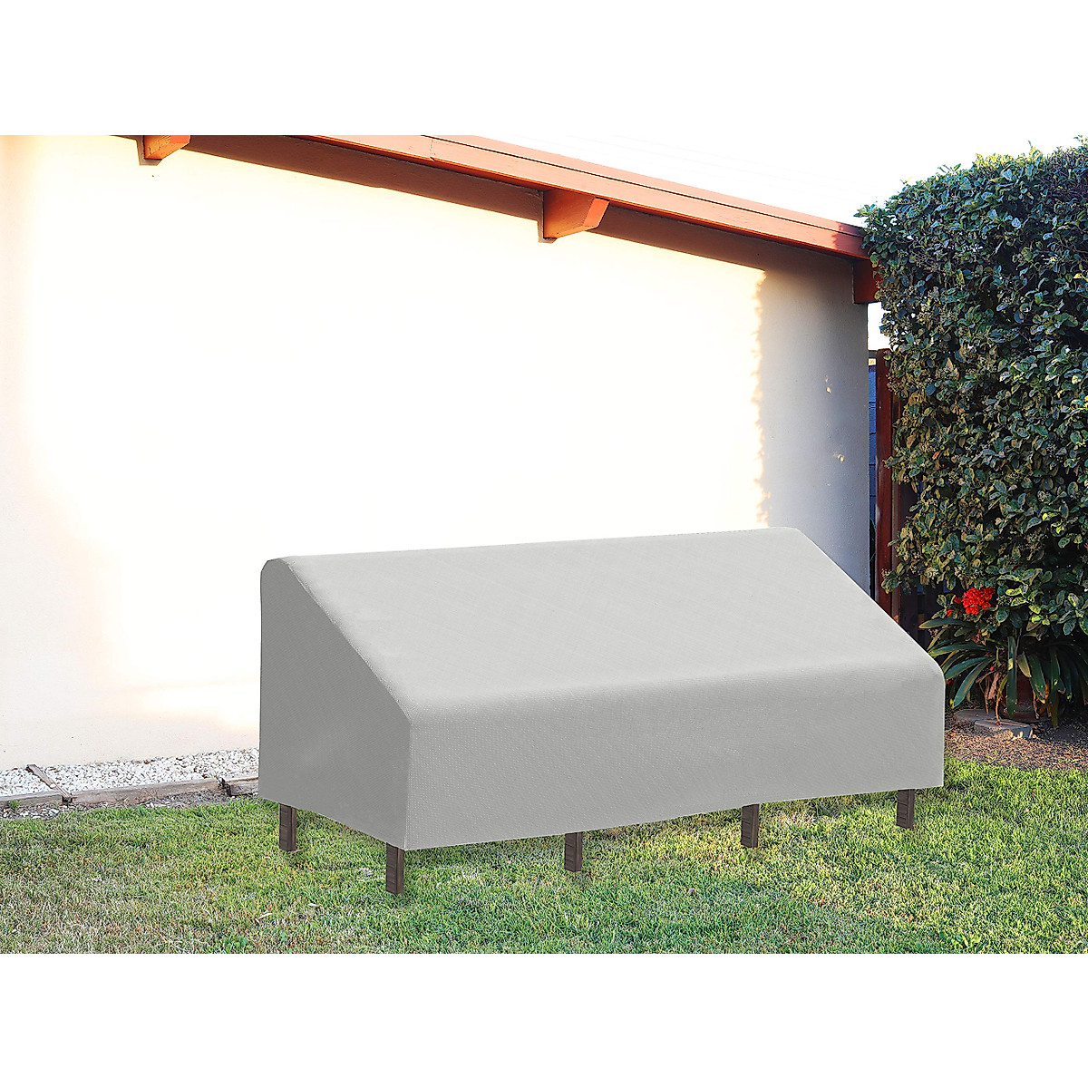 Simple Houseware 3-Seater Deep Lounge Patio Sofa Cover, 79 x 38 x 29 Inches