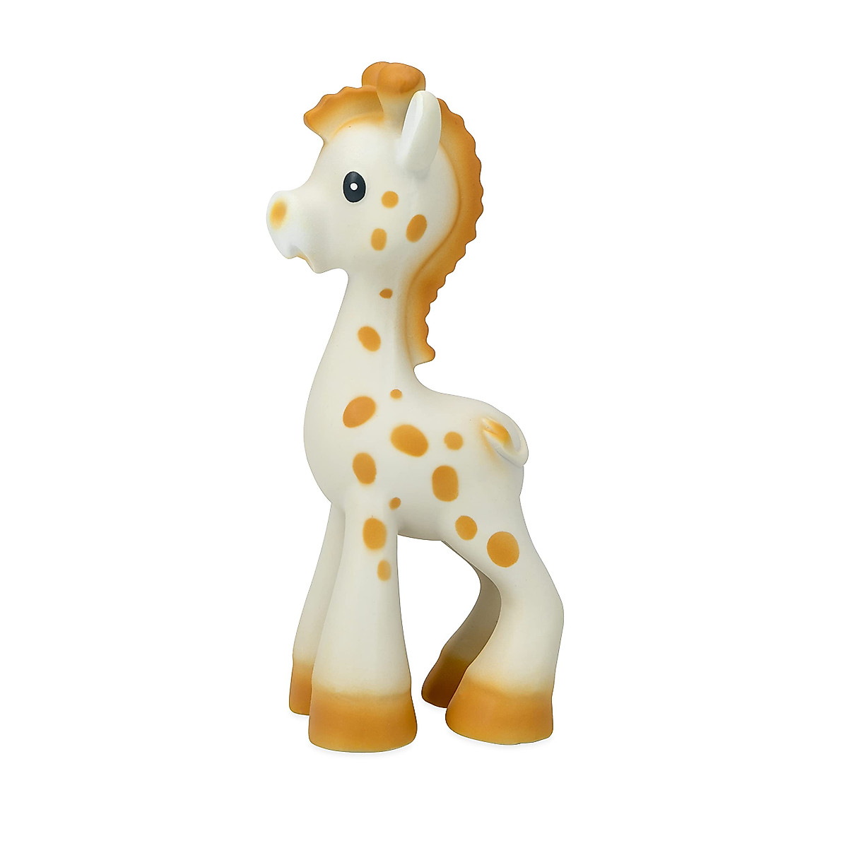 Nuby Jackie The Giraffe Natural Rubber Baby Teether - 3+ Months - Baby Teething Toy