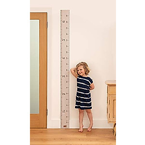 Measure Me! Baby Roll-up Growth Height Chart for Children Kids Room - Retro Ruler