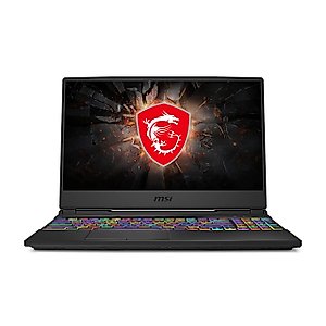 MSI GL65 Gaming Laptop: 15.6" Display, Intel Core i5-10300H, NVIDIA GeForce GTX 1650, 16GB RAM, 512GB NVMe SSD, Win10, Black (10SCXK-211)