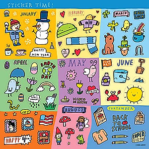 Kid's Awesome Activity Wall Calendar 2020