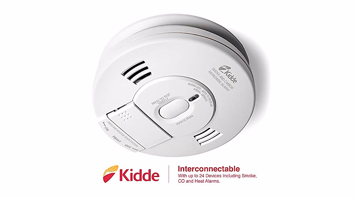 Kidde Photoelectric Smoke & CO Detector | Model KN-COPE-IC