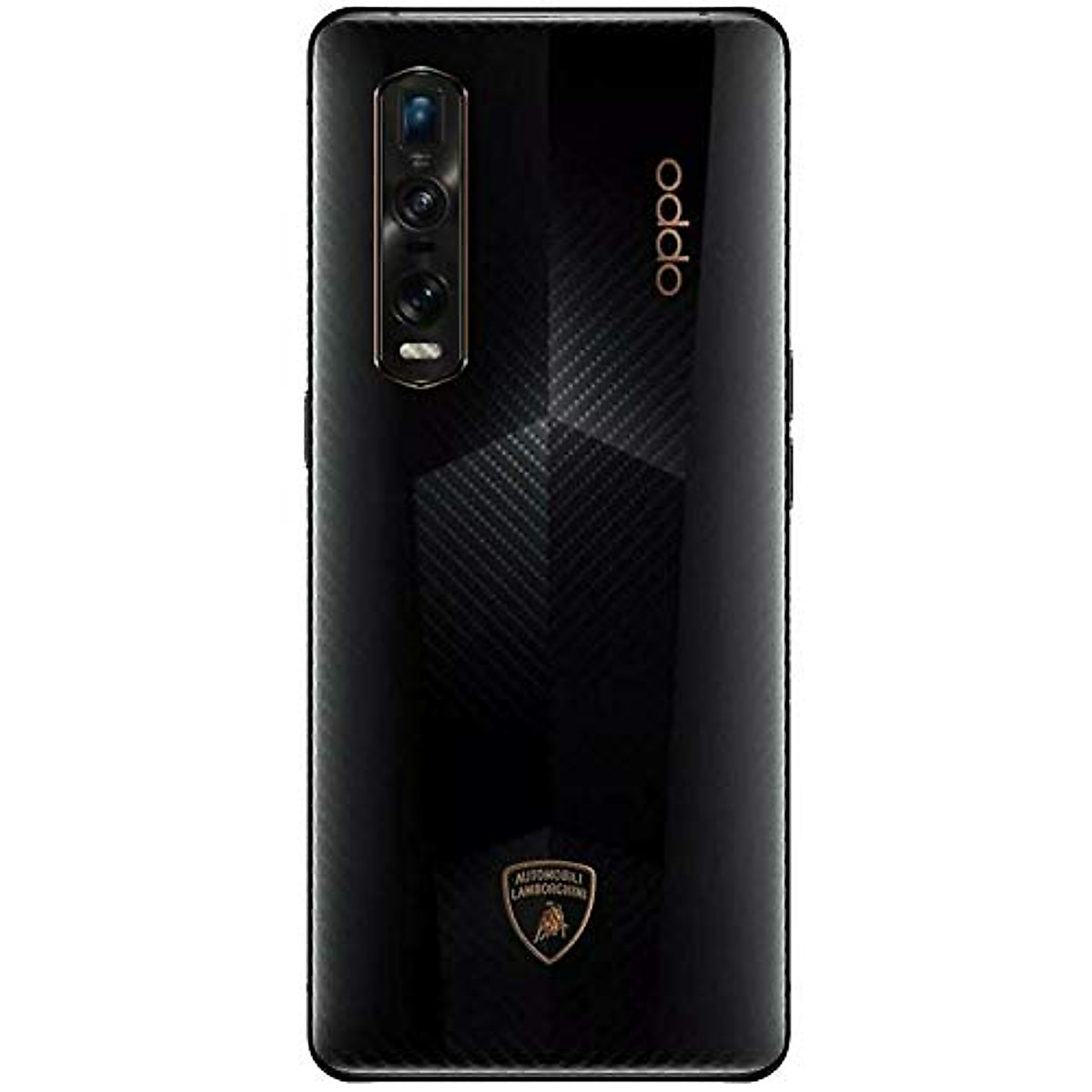Oppo Find X2 Pro 5G (Lamborghini Automobile Edition) CPH2025 Single-SIM 512GB + 12GB RAM (GSM Only | No CDMA) Factory Unlocked Smartphone (Carbon Fiber Black) - International Version