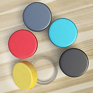 10 ml Tiny Travel Jars with Lids - Travel Cream Jars, Small Containers for Lotion, Cosmetic, Cream, Makeup Sample Containers - Mini Sugar Scrub Containers Body Butter Jars Small Travel Size Containers